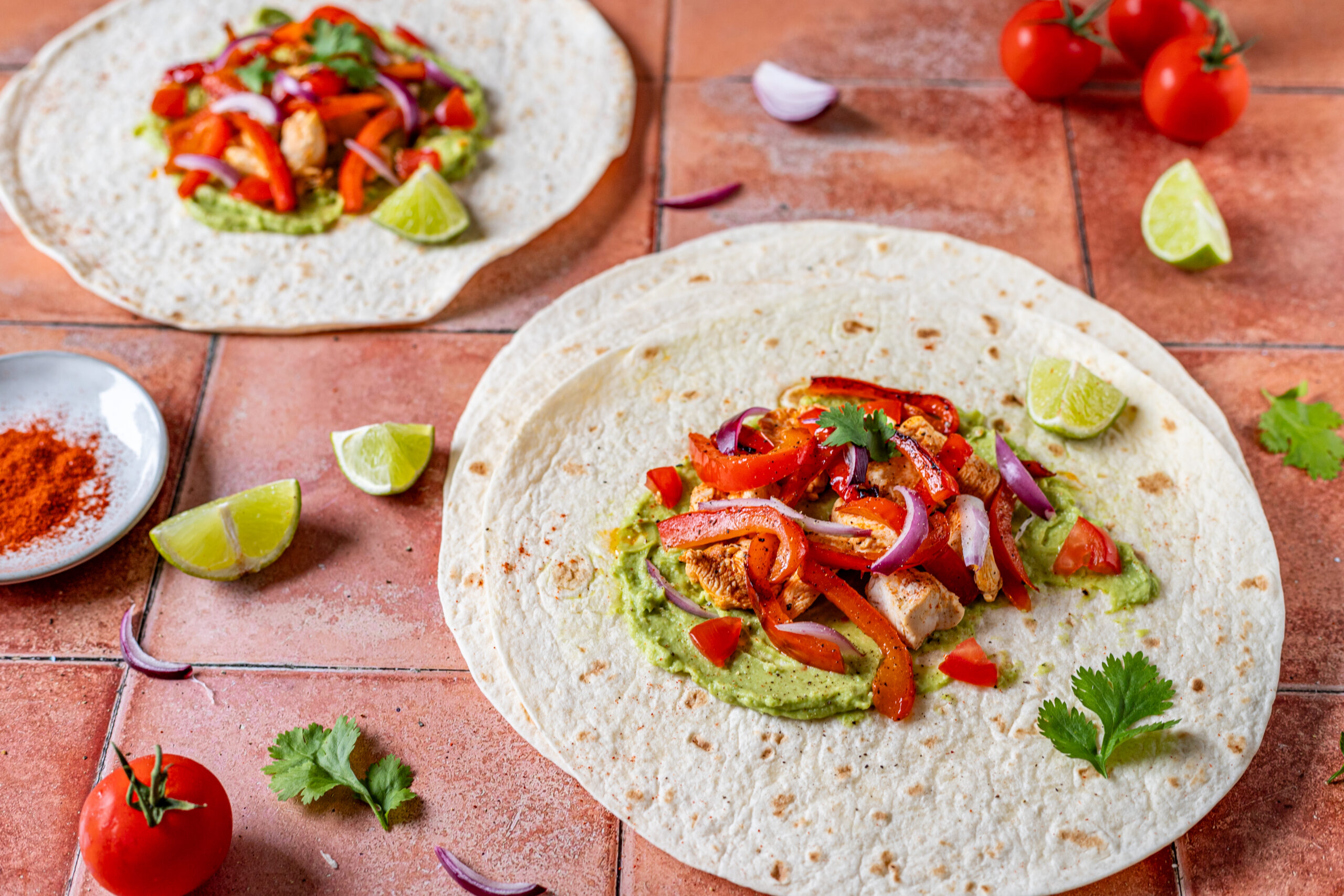 Recette Fajitas au poulet - CookingViaje - Photographe et styliste ...