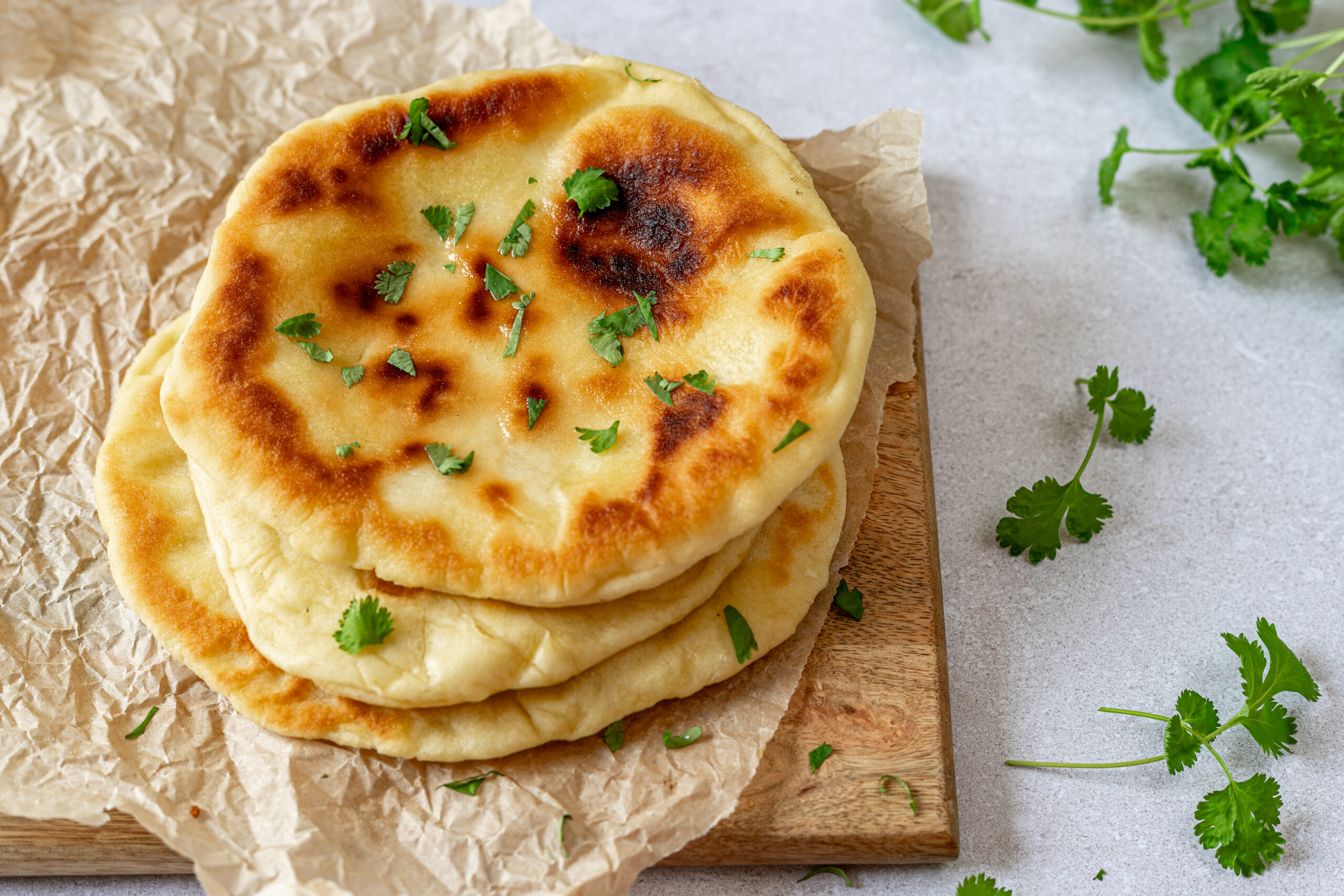 Recette Naans au fromage - CookingViaje - Photographe et styliste culinaire