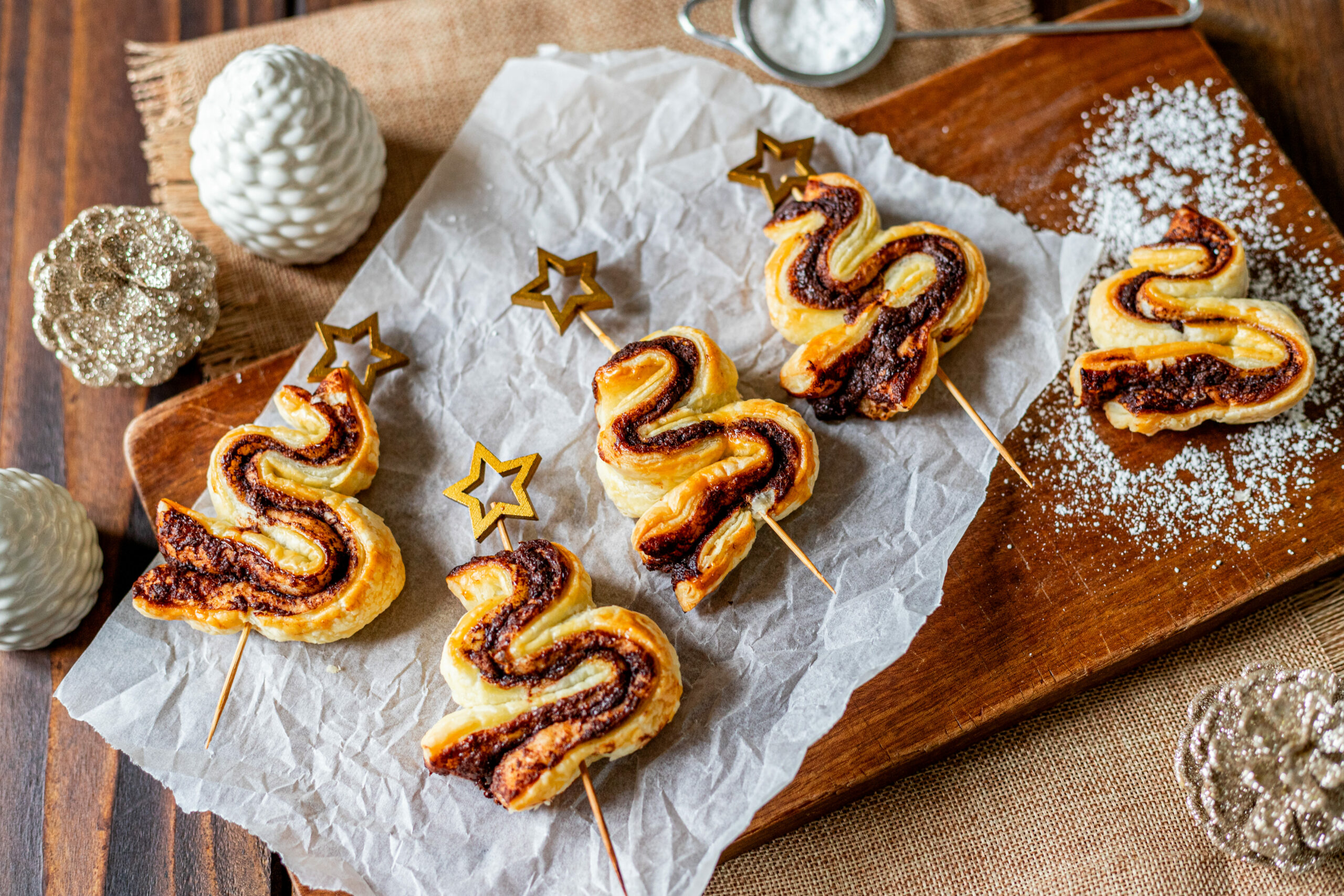 Recette Feuilletés de Noël au nutella - CookingViaje - Photographe et ...