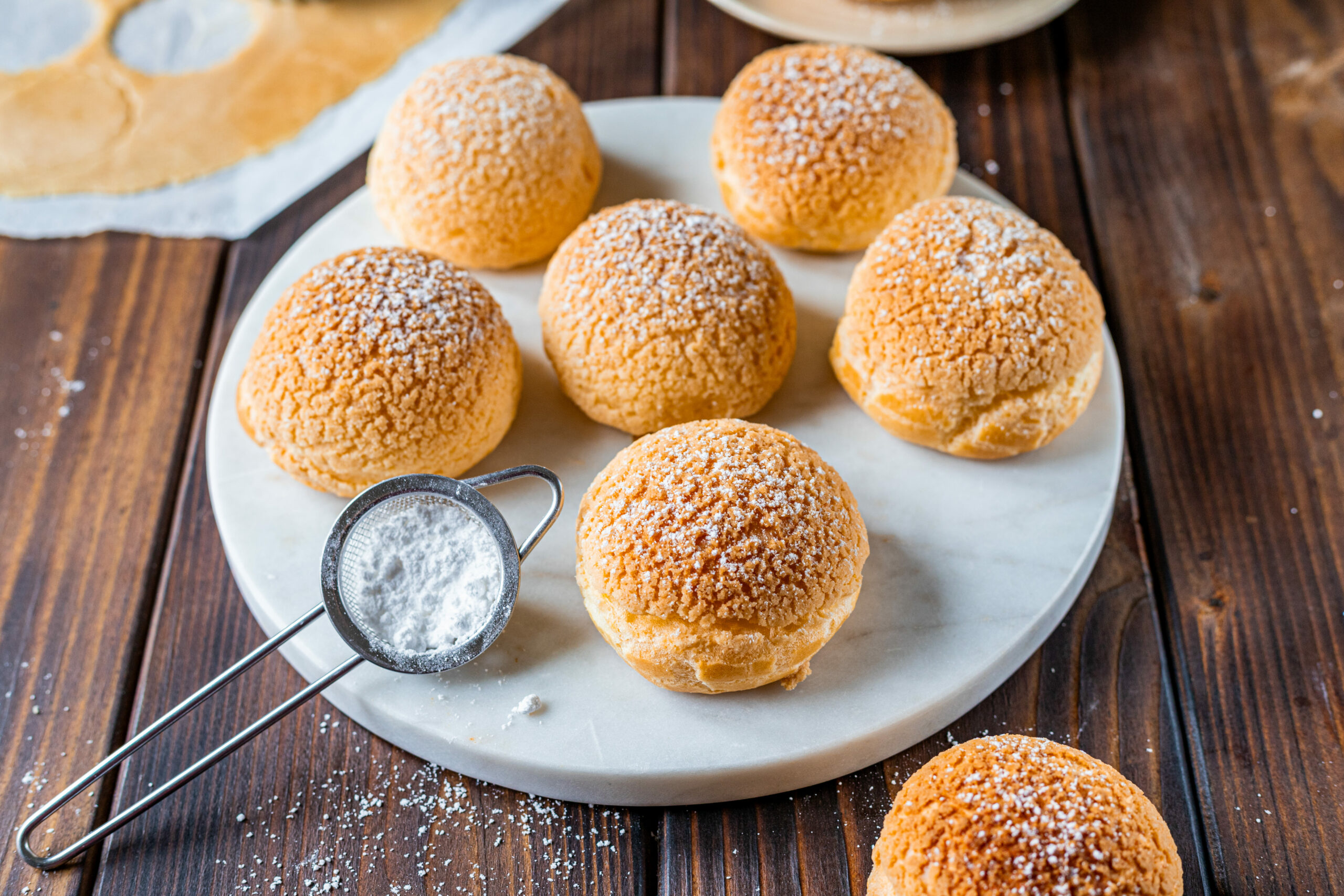 Recette Choux craquelin - CookingViaje - Photographe et styliste culinaire