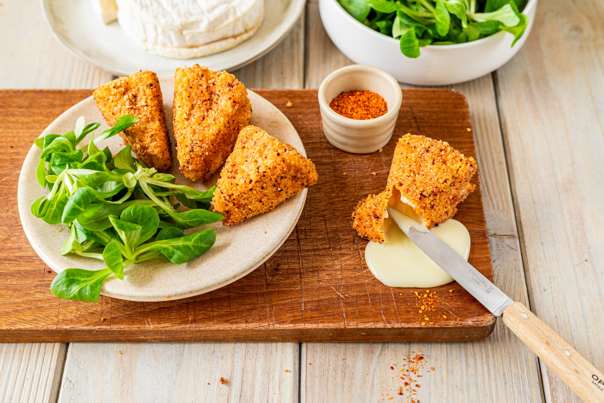 Recette Camembert pané au piment d'Espelette - CookingViaje ...